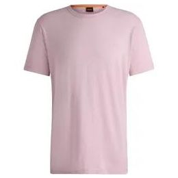 T-Shirt BOSS ORANGE "Tegood" Gr. XXL, lila (open purple548) Herren Shirts mit Rundhalsausschnitt