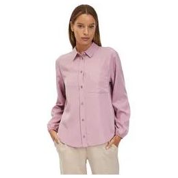 BETTY & CO Hemdbluse BETTY & CO "Betty Co mit aufgesetzten Taschen" Gr. 40, braun (orchid haze) Damen Blusen