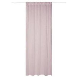 Gardine Heine HOME Gr. 3, rosa (rose), B:140cm H:225cm, Polyester, Gardinen