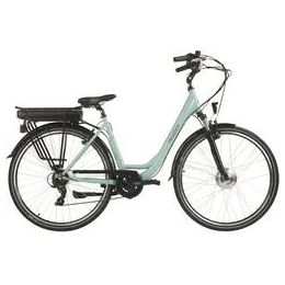 E-Bike HOLLANDIA "Lido" E-Bikes Gr. 49cm, 28 Zoll (71,12cm), grün (mint) Pedelec, Elektrofahrrad für Damen u. Herren