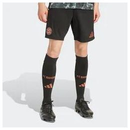 Trainingsshorts Adidas PERFORMANCE "FCB A SHO" Gr. L, N-Gr, schwarz, Herren, Obermaterial: 100% Polyester, Hosen