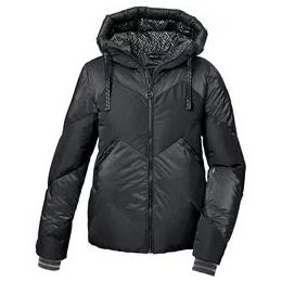 Mendler Skijacke KILLTEC "KSW 100 WMN SKI QLTD JCKT" Gr. 40, schwarz, Damen, Obermaterial: 100% Polyamid, Innenfutter: 100% Polyester, Füllung: 100% Polyester (recycelt), Jacken