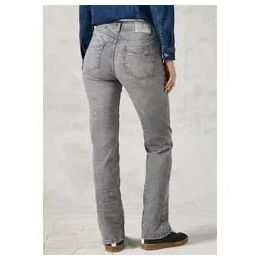 Slim-fit-Jeans Cecil Gr. 30, Länge 32, grau (mid grey wash) Damen Jeans High Waist