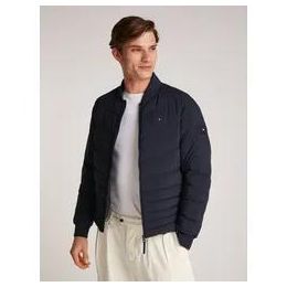 Bomberjacke Tommy Hilfiger "MIX QUILT BOMBER" Gr. XL, blau (desert sky) Herren Jacken mit Steppung