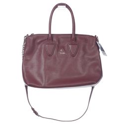 Aigner Damen Handtasche, bordeaux, Gr.