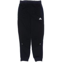 Adidas Herren Stoffhose, schwarz, Gr. 152