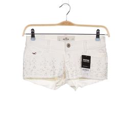 Hollister Damen Shorts, cremeweiß, Gr. 25