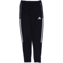 Adidas Herren Stoffhose, schwarz, Gr. 134