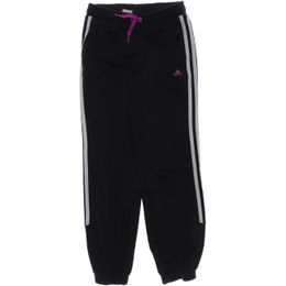 Adidas Damen Stoffhose, schwarz, Gr. 152