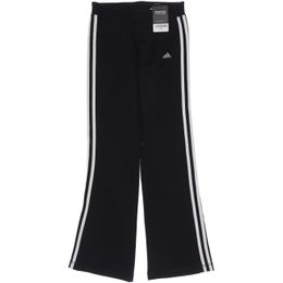 Adidas Damen Stoffhose, schwarz, Gr. 152