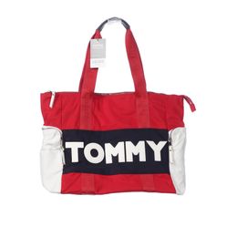 Tommy Hilfiger Damen Handtasche, rot, Gr.