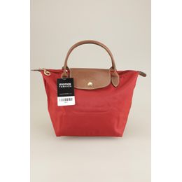 Longchamp Damen Handtasche, rot, Gr.