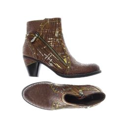 Laura Vita Damen Stiefelette, braun, Gr. 36