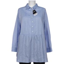 Ulla Popken Damen Bluse, hellblau, Gr. 46