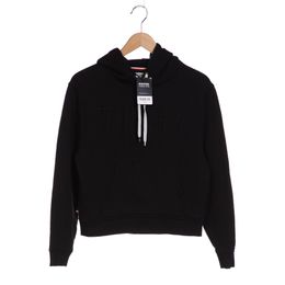 Tommy Jeans Damen Kapuzenpullover, schwarz, Gr. 36