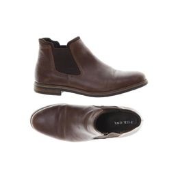 Pier One Damen Stiefelette, braun, Gr. 37