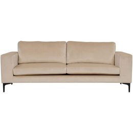 ebuy24 - Bolero Sofa 3 Personen velour beige.