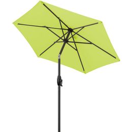 Doppler Basic Lift Neo ø 180 cm Sonnenschirm 4 Farben Mittelmastschirm 407444 834 Apfelgrün