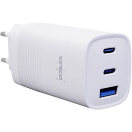 PCE Verico Mojo 65W GaN 3 USB-Ladegerät 65 w Steckdose Ausgangsstrom (max.) 3250 mA usb, usb-c® Anzahl a