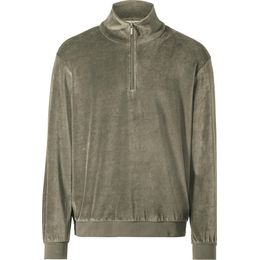 Catamaran Herren Nicki-Sweatshirt khaki, Gr&ouml;&szlig;e 56/58