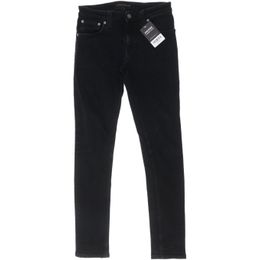 Nudie Jeans Damen Jeans, schwarz, Gr. 28