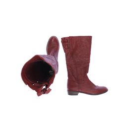 SPM Damen Stiefel, rot, Gr. 41