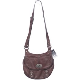 Fossil Damen Handtasche, braun, Gr.