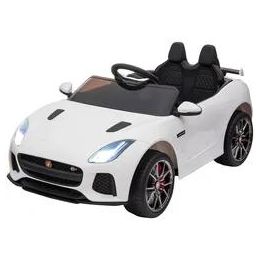 Elektro-Kinderauto Jamara "Ride-on Jaguar F-Type SVR" Elektro-Kinderfahrzeuge weiß Kinder