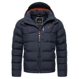 Winterjacke STONE HARBOUR "Arvidoo" Gr. XXL (56), blau (navy) Herren Jacken Modische Winter Steppjacke