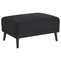 Polsterhocker Inosign Hocker Gr. B/H/T: 86cm x 45cm x 60cm, Samtvelours, schwarz passendes Schlafsofa verfügbar, Federkern-Polsterung