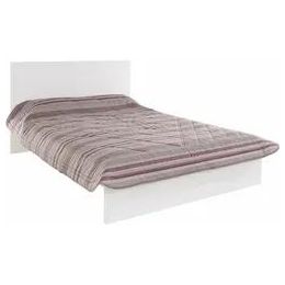 Tagesdecke, grau, B:235cm L:225cm, Polyester, Westfalia Schlafkomfort, Tagesdecken