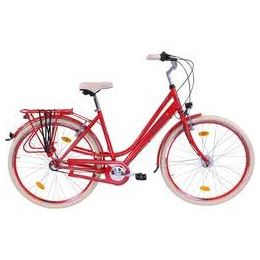 Cityrad Performance Fahrräder Gr. 50cm, 28 Zoll (71,12cm), rot für Damen, Kettenschaltung