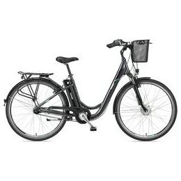 E-Bike Telefunken "Multitalent RC840" E-Bikes Gr. 48cm, 28 Zoll (71,12cm), grau (anthrazit) Pedelec, Elektrofahrrad für Damen u. Herren