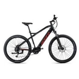 E-Bike Adore "XPOSE" E-Bikes Gr. 51cm, 27,5 Zoll (69,85cm), schwarz Pedelec, Elektrofahrrad für Damen u. Herren, MTB