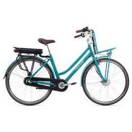 E-Bike Adore "Cantaloupe" E-Bikes Gr. 50cm, 28 Zoll (71,12cm), blau Pedelec, Elektrofahrrad für Damen u. Herren