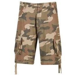 Stoffhose BRANDIT "Brandit Herren Urban Legend Cargo Shorts" Gr. XXL, US-Größen, grün (light woodland) Herren Hosen