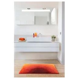 Badematte Grund Badematten Gr. rechteckig (70cm x 120cm),, orange