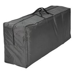 Gartenmöbel-Schutzhülle AeroCoverS "Kissen-Schutz-Tasche, TOPSELLER", grau (anthrazit), B:32cm H:50cm L:125cm, Polyester, Planen, Atmungsaktive Tragetasche zur Aufbewahrung von Kissen und Auflagen