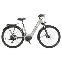 E-Bike Fischer FAHRRAD "TERRA 4.0i 43" E-Bikes Gr. 43cm, 29 Zoll (73,66cm), grau Pedelec, Elektrofahrrad für Damen u. Herren