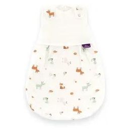 Träumeland Babyschlafsack TRÄUMELAND "Außenschlafsack LIEBMICH Waldtiere, in den Größen 50/56-80/86 cm" Gr. L: 110cm, bunt, Baby, Bezug: 100% Baumwolle. Füllung: 70% Polyester, 30% Lyocell (TENCEL), Schlafsäcke