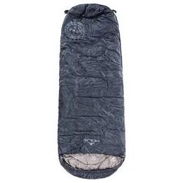 Trekkingschlafsack MOLS "Versailles" Schlafsäcke blau (dunkelblau) für niedrige Außentemperaturen