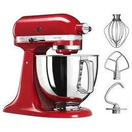 KitchenAid Küchenmaschine "5KSM125EER", rot (empire rot), B:37cm H:36cm, Küchenmaschinen, 75 Monate Jubi-Herstellergarantie (nur Kauf vom 17.8.24-30.10.24), Topseller