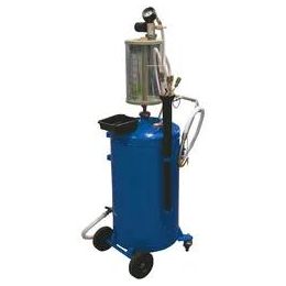 BGS-technic BGS Ölabsaugpumpe "Druckluft-Öl-Absauggerät" Pumpen 70 Liter blau