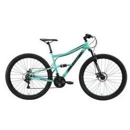 Mountainbike Bikestar Fahrräder Gr. 48cm, 29 Zoll (73,66cm), grün für Damen und Herren, Kettenschaltung