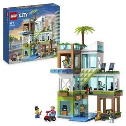 Konstruktionsspielsteine Lego "Appartementhaus (60365), Lego City" Spielbausteine bunt Kinder Made in Europe