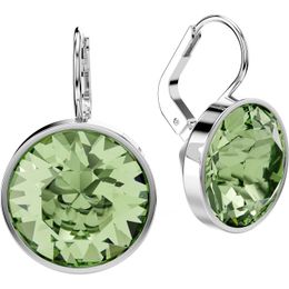 Paar Ohrhänger Swarovski "Schmuck Geschenk Ohrringe Bella Drop 5724288 5724290 5724291 5724292" Gr. Metall, bunt (metallfarben-grün + grün) Damen mit Swarovski Kristall