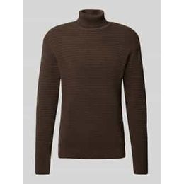 Selected Homme Strickpullover mit Rollkragen Modell 'THEO'