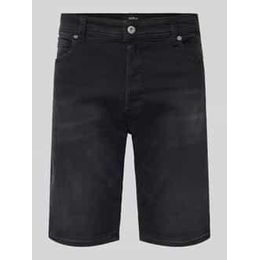 Replay Regular Fit Jeansshorts im 5-Pocket-Design Modell 'RBJ.901'