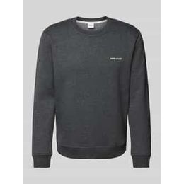 Pepe Jeans Sweatshirt mit Label-Stitching Modell 'DAMIAN'