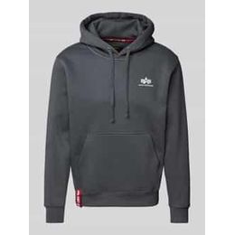 Alpha Industries Hoodie mit Label-Print